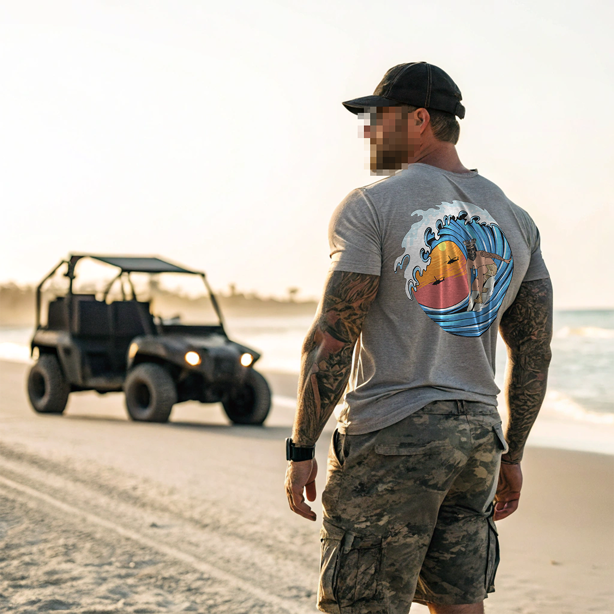TSHIRT TACTICAL SURF 🌊 – PORTUGUESE BLOOD